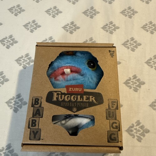 MINI Screech BLUE Plush FUGGLER Zuru BABY Fugg Funny UGLY Monster 3.5 ...