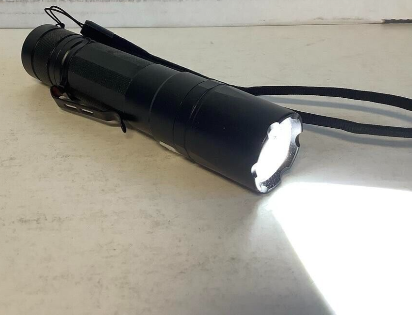 Insignia - 350 Lumen LED Flashlight Black for sale online | eBay