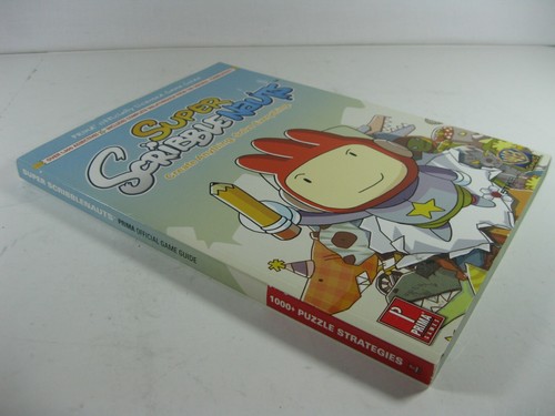 Super Scribblenauts Official Game Guide by Prima Games Paperback Book ...