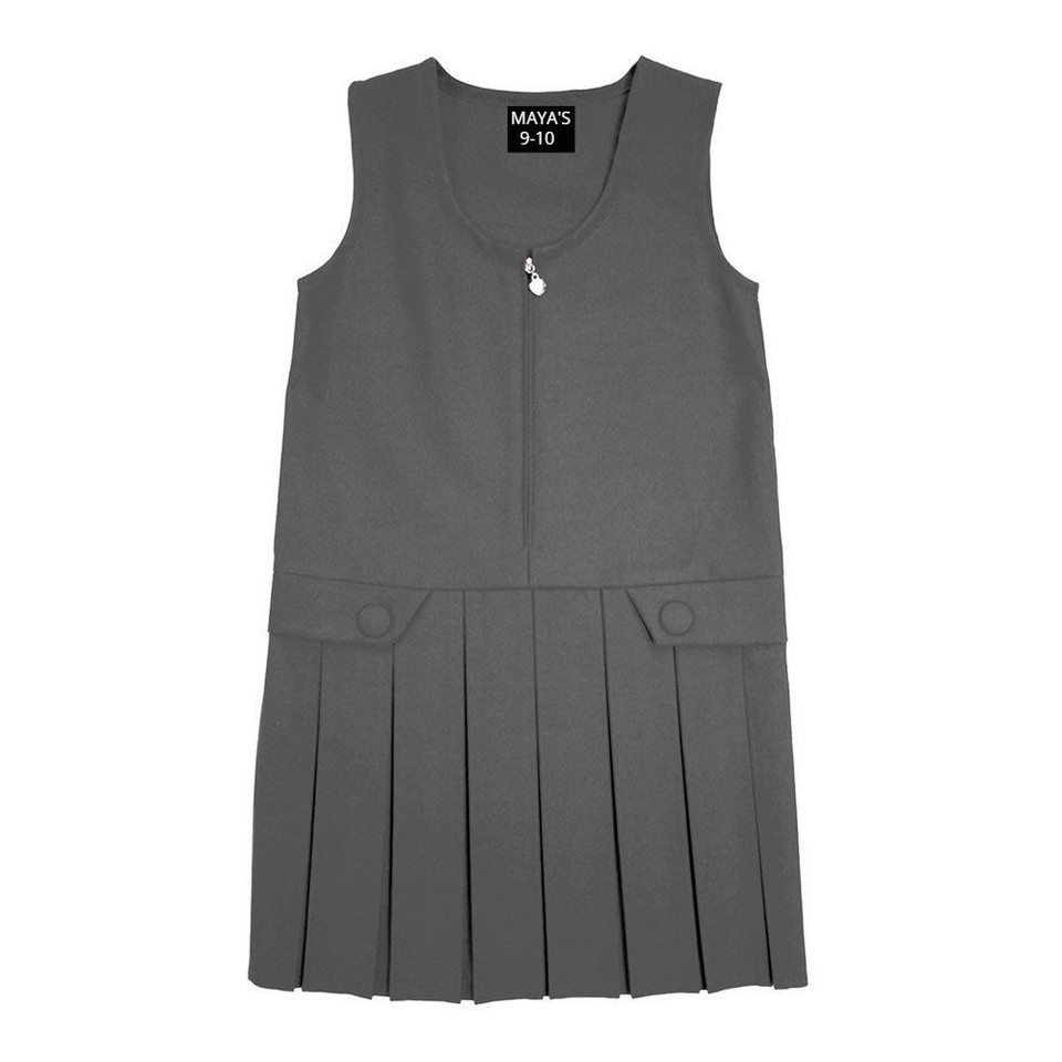 Girls School Dress Box Pleated Skirt School Uniform Girls School ...