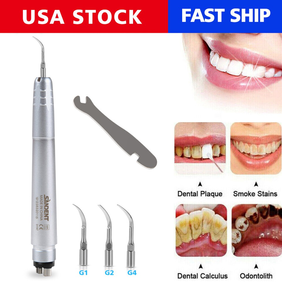 Dental Hygienist Ultrasonic Perio Air Scaler Handpiece /LED High Speed ...