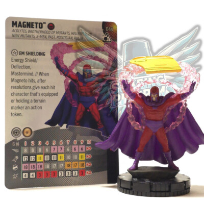 Marvel Heroclix MAGNETO - 044 - CHASE Smash and Destroy Set | eBay