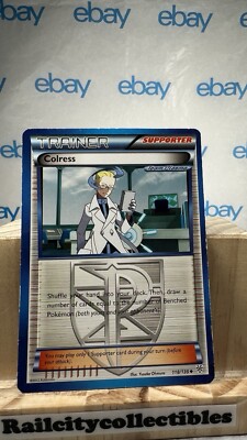 Pokemon Card - Colress Team Plasma Plasma Storm 118/135 Uncommon | eBay