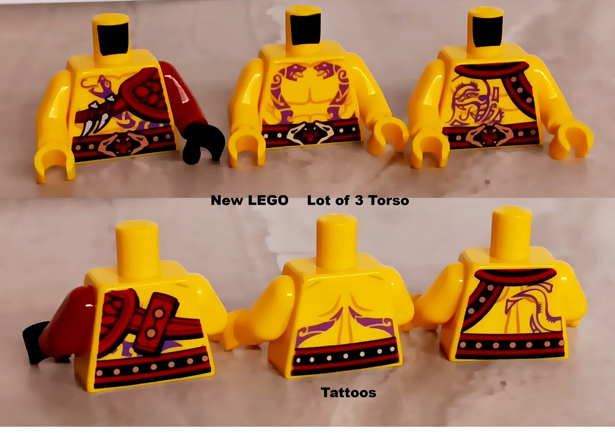 Lego Minifigure Tattoos