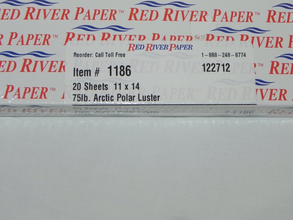 3 New Sealed Red River Paper Sizes 11 x 14 11 x 17 13 x 19 1186, 1188 ...
