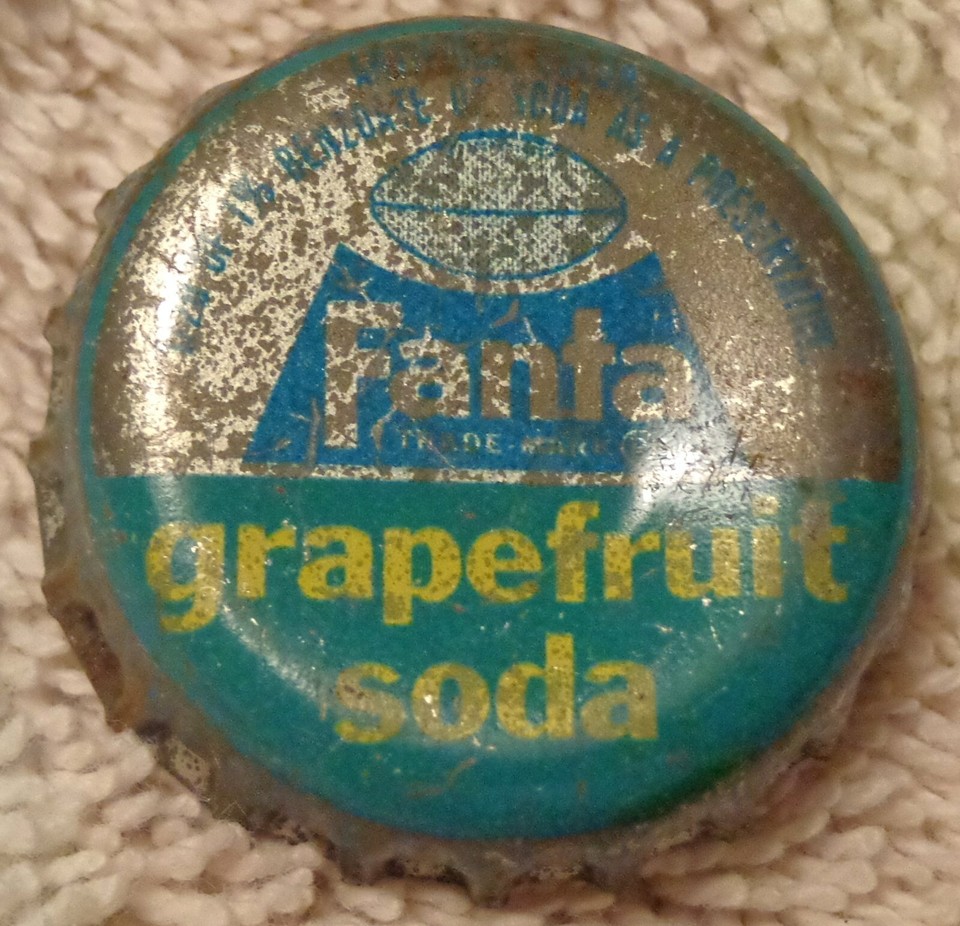 1965 Coke - Fanta - NFL Packers Bottle Cap - Bob Jeter - Iowa alumni | eBay