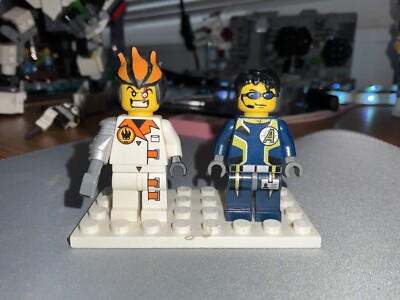 Lego Agents Dr Inferno (Metallic Silver Claw) agt013a Minifigure (8970 ...