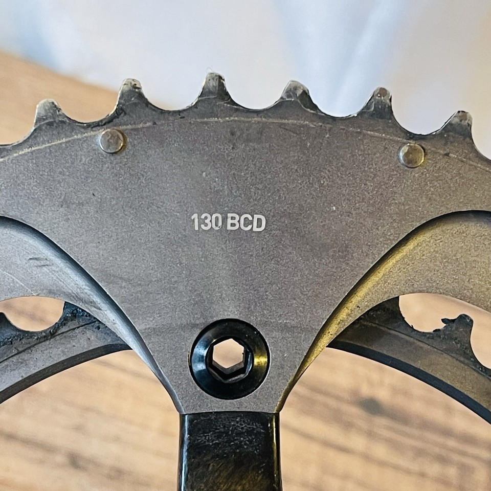 SRAM Red Carbon 10 Speed GXP Crankset 172.5 53 / 39 130BCD | eBay