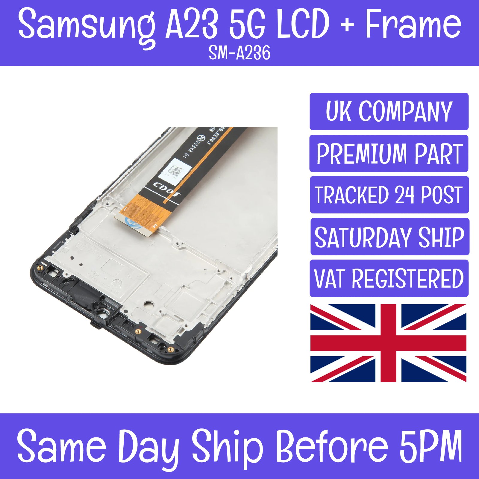 Samsung Galaxy A23 5G A236 Replacement LCD Display Screen Touch ...