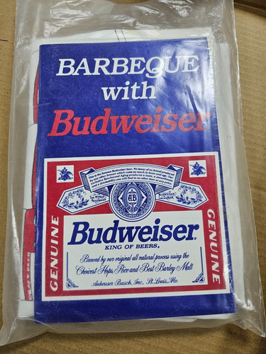 Budweiser Beer Barbeque Buddies Apron Bud Dry Light Bar Grilling ...