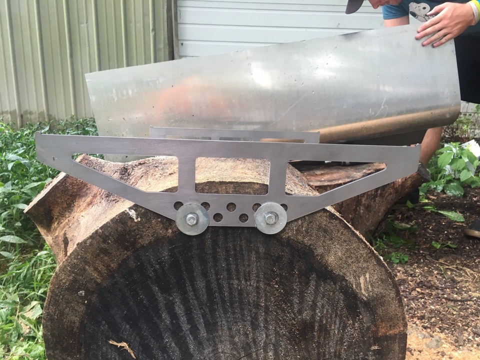 Chainsaw Mill Guide System Saw Mill Kit for aluminum Ladder Alaskan MK ...