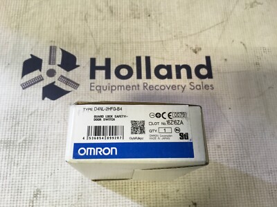Omron guard lock safety door switch, D4NL-2HFG-B4, NOS, LG-2808 | eBay