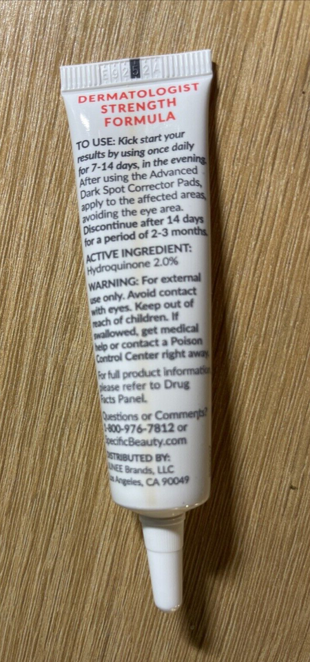 specific beauty accelerated dark spot corrector .5 oz. Dermatologist ...