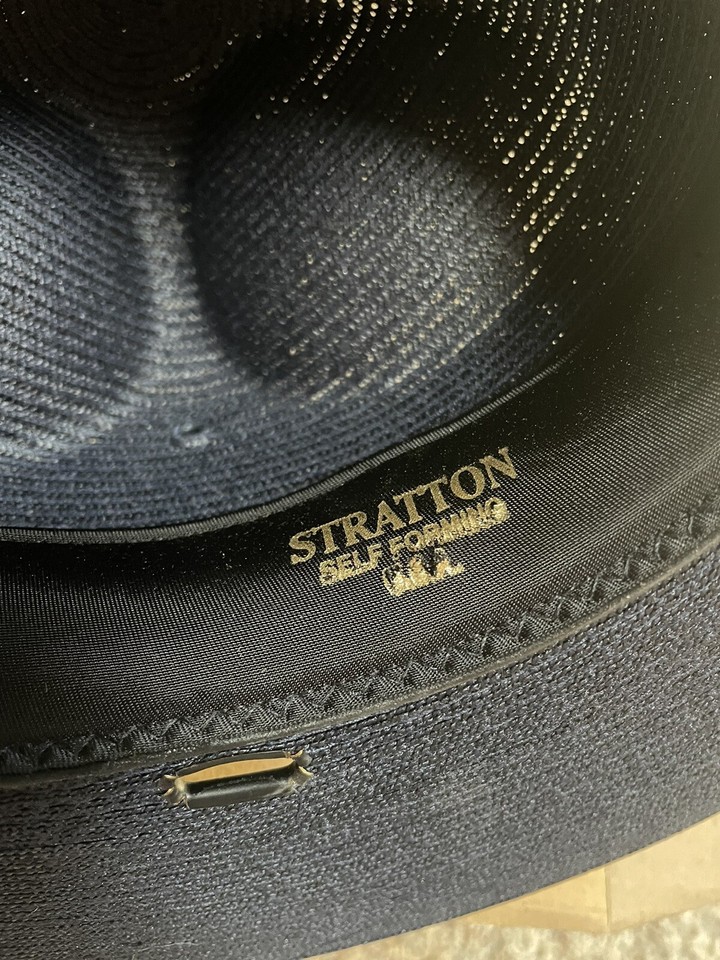 Stratton self forming Campaign Straw Hat | eBay