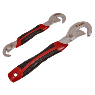 Multi Wrench Set Adjustable Spanner 9-32mm Self Plumbing Tools 2 Pc ...