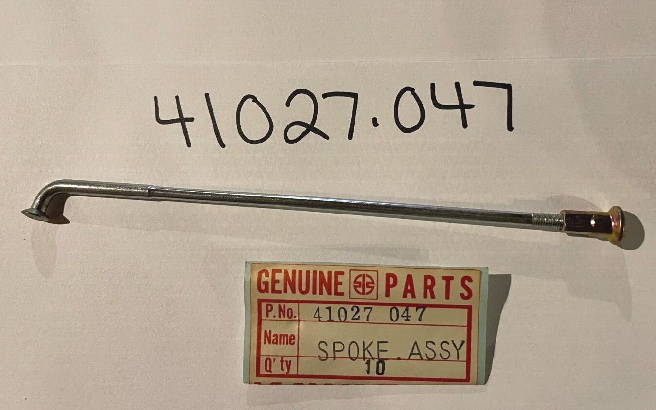 ***NOS KAWASAKI 41027-047 SPOKE-ASY,RR INNER | eBay