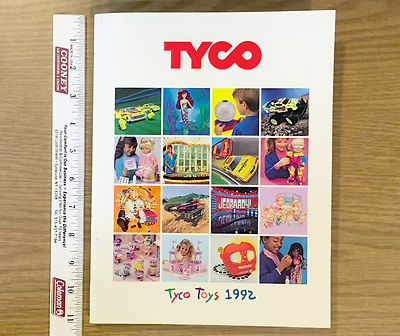 177pg 1992 TYCO TOYS TCR Slot Car Race Track Crash Dum +RC Radio ...