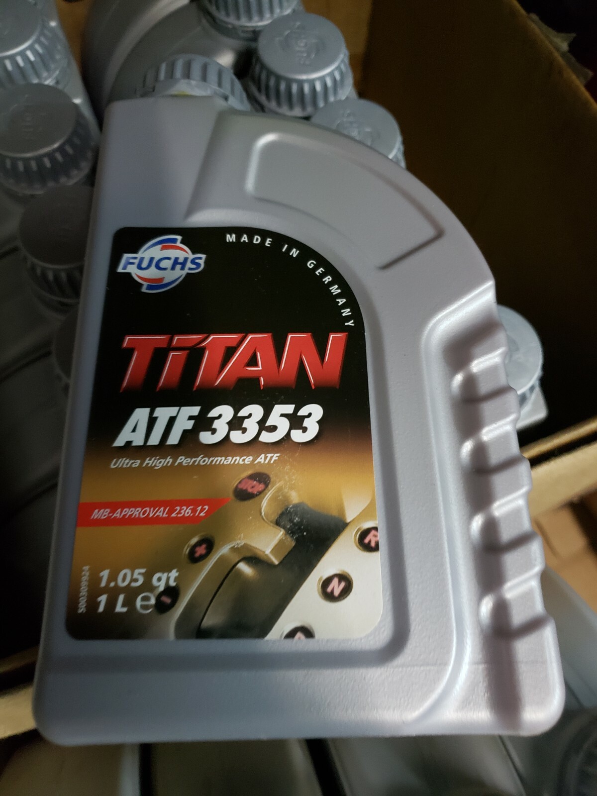 ENG-FUCHS TITAN 6L/6.3QT. ATF 3353 MERCEDES-BENZ BMW VW PORSCHE ENG ...