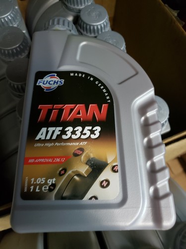 ENG-FUCHS TITAN 6L/6.3QT. ATF 3353 MERCEDES-BENZ BMW VW PORSCHE ENG ...
