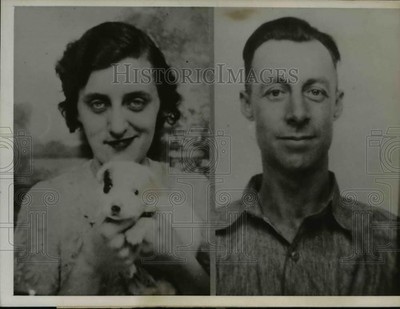 1937 Press Photo Mrs. Lester Roman, Fred Mead, Charged in Goldie Lyons ...