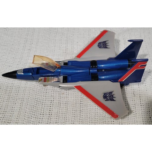 Vintage 1980s Transformers G1 Thundercracker / Starscream Jet Hybrid | eBay