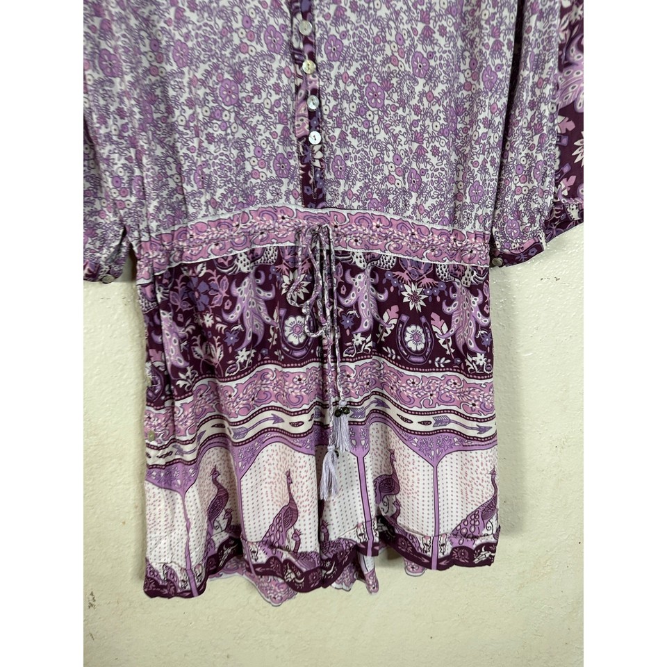 Spell & The Gypsy Xanadu Playsuit Romper in Purple Haze Womans Medium ...