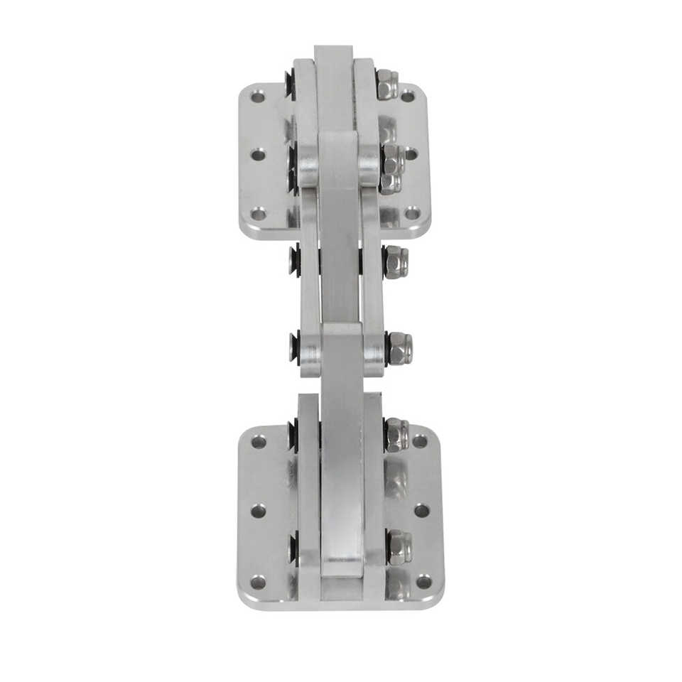 Hidden Scissor Hinge Aluminum-Large-Base Bracket Screws Bushings ...