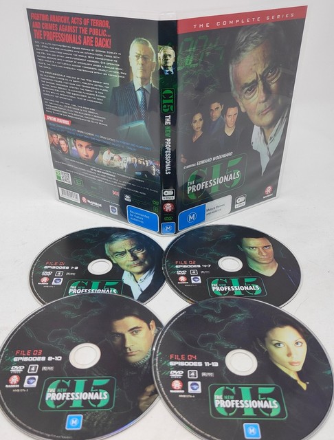 Ci5 The Professionals DVD Complete TV Series Edward Woodward Lexa Doig ...