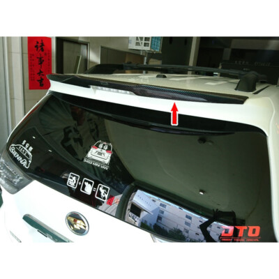 Unpainted For TOYOTA Sienna 3rd 5DR Minivan V Style Rear Trunk Spoiler ...