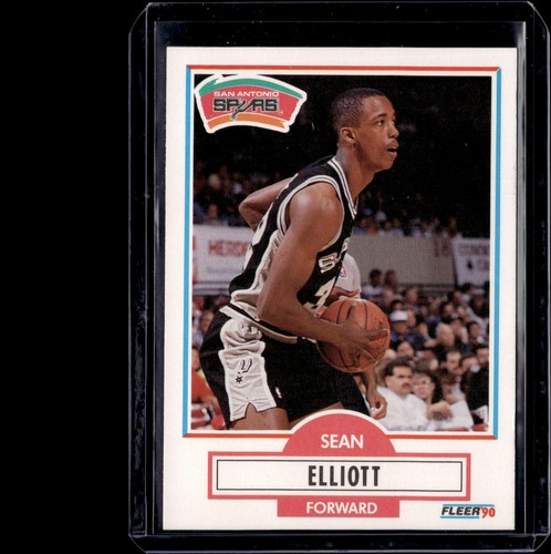 Sean Elliott 1990-91 Fleer #171 Rookie San Antonio Spurs | eBay