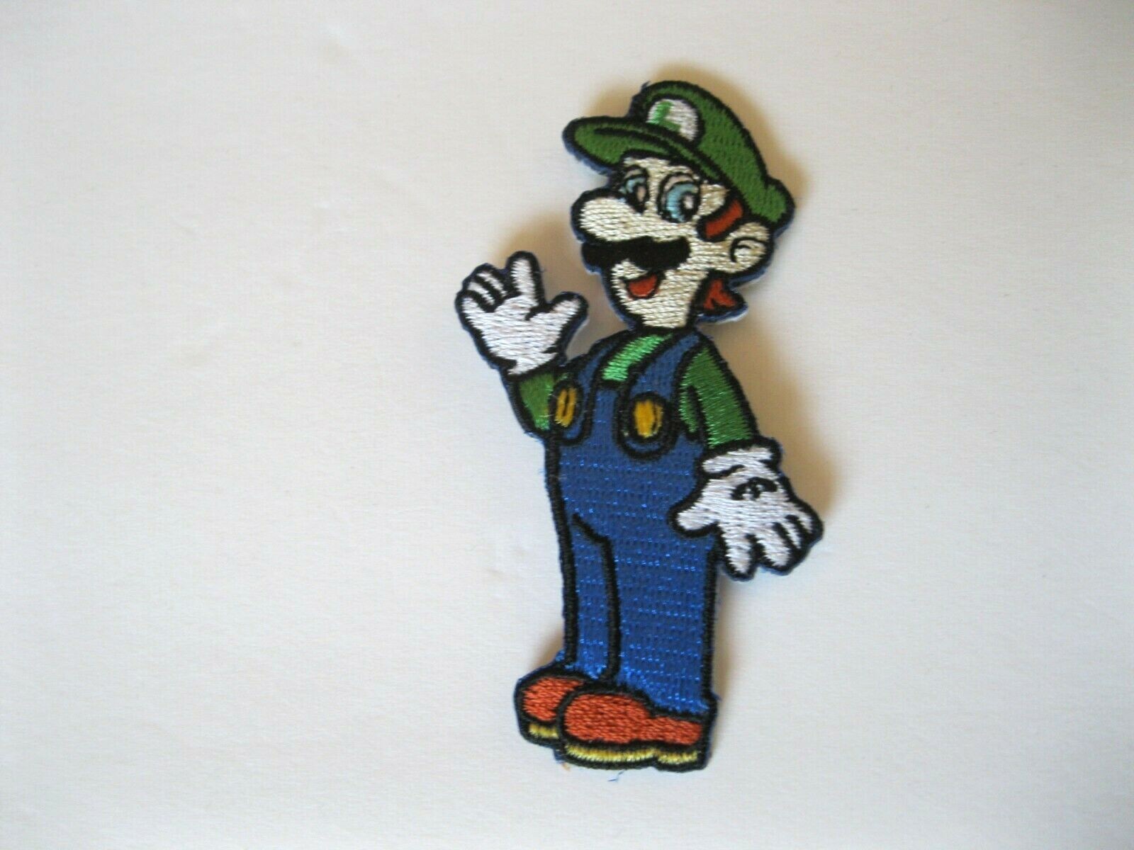 Super Mario Bros. Luigi Iron On Embroidered Patch New | eBay