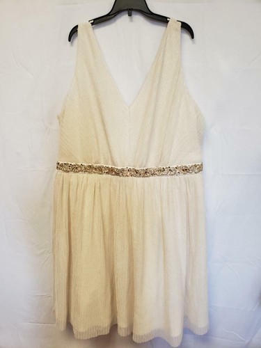 BCX Womens Dress Size 20w Gold/white | eBay