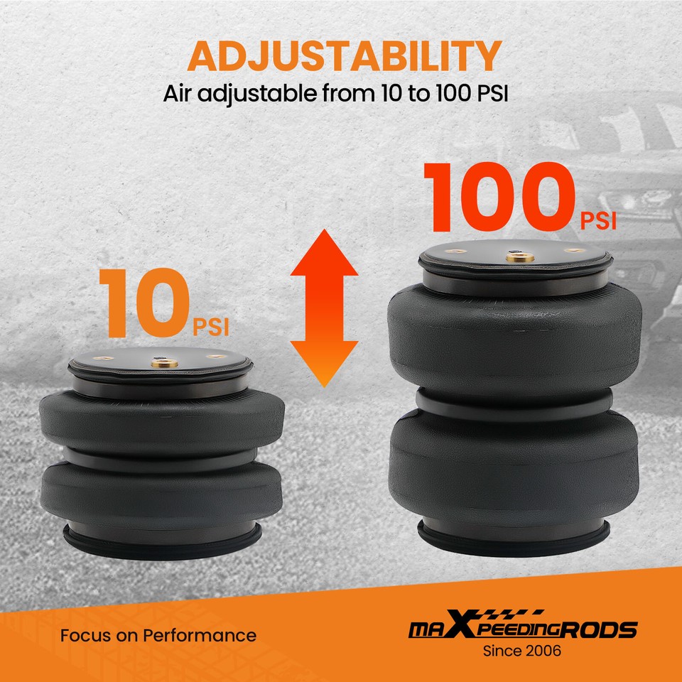 Air Shock Controller Kit + Air Spring Bag kit For Ram2500/ 3500 2003 ...