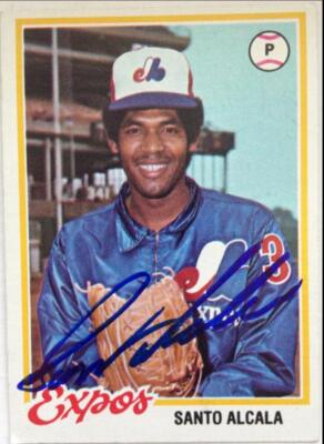 Santo Alcala Autographed 1978 Topps #321 | eBay