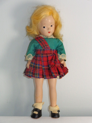 Vintage Madame Alexander Composition Little Betty Scotch Doll 9" | eBay