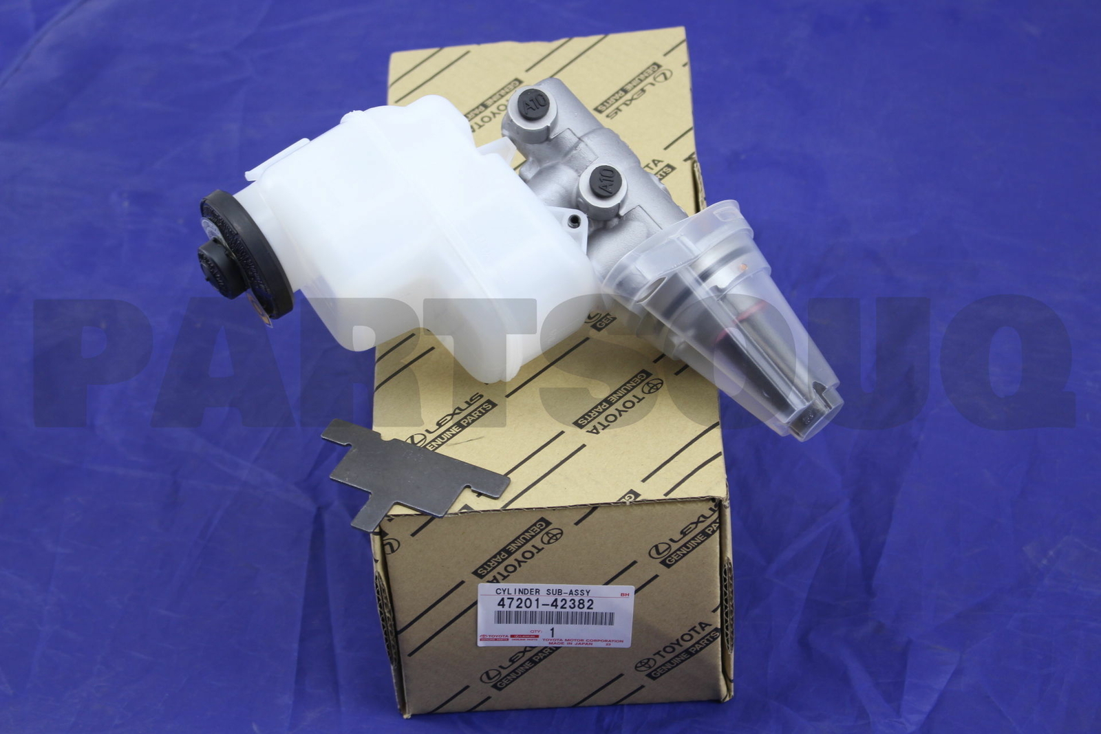 4720142382 Genuine Toyota CYLINDER SUB-ASSY, BRAKE MASTER W/PLATE 47201 ...