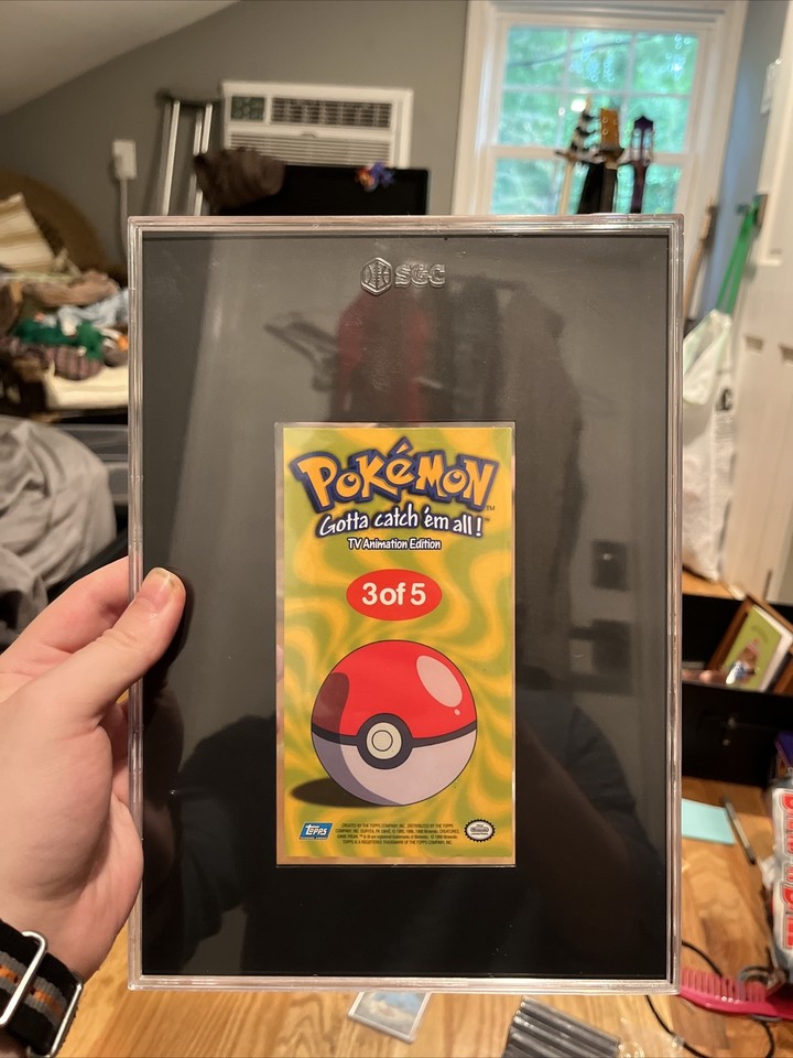 ‘99 Topps Bulbasaur #3 Tinn Topper SGC 5 Graded EX W/ Topps Bulbasaur ...