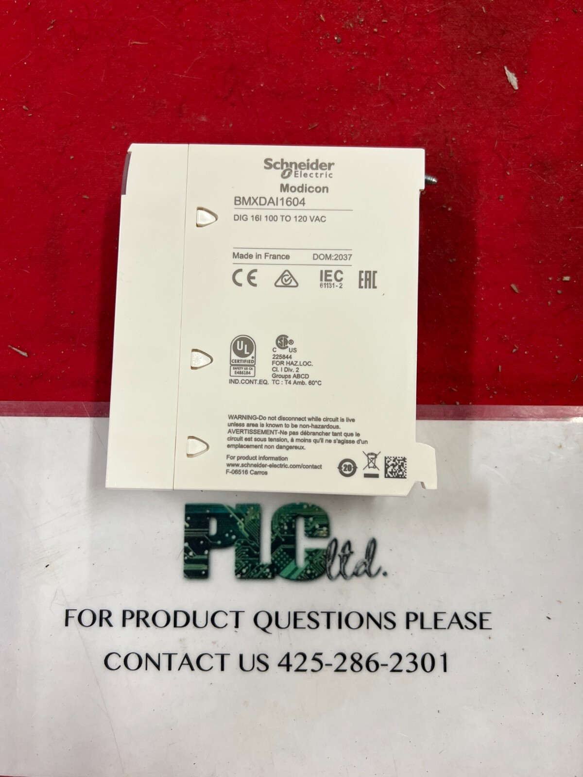 BMXDAI1604 Used Tested Schneider Electric Modicon BMX-DAI-1604 | eBay