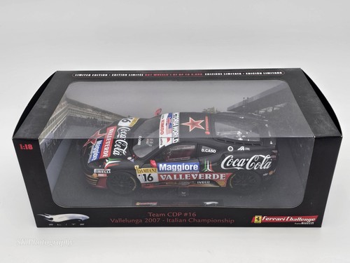 Hot Wheels Ferrari 1/18th Elite Ferrari Challenge Team CDP Coca Cola | eBay