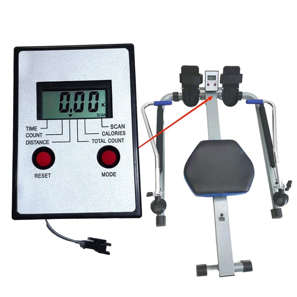 Fitness Rowing Display Machine Display Running Cardio Counter Equipment ...
