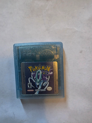 Pokemon: Crystal Version (Nintendo Game Boy Color, 2001) Modern Chip No ...