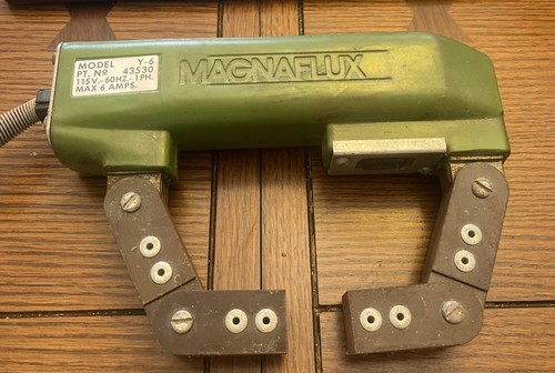 Magnaflux Y-6 Yoke, Magnetic Particle Inspection 115vac Pt Number 43530 ...