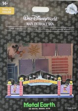 Disney Parks Walt Disney World Sign Metal Earth 3d Model Kit for sale ...