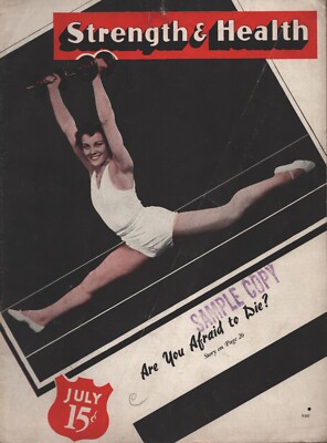 Strength & Health Magazine - July 1937- Gymnast Connie Caruccio ...