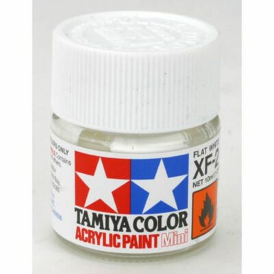 Acrylic Mini XF2 Flat White Tamiya 10ml TAM81702 | eBay