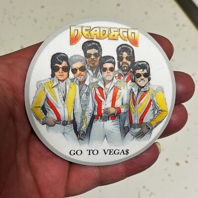 Grateful Dead And Company Go To Vegas Sticker 3” Vinyl Sphere Las Vegas ...