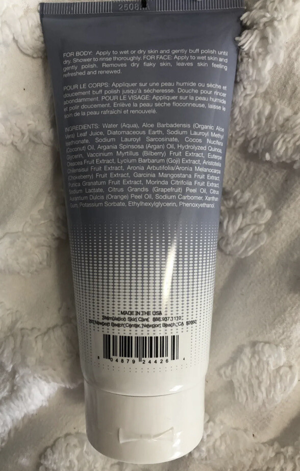 Stemulation Nitty Gritty Face and Body Polish Scrub Wash 6oz Made USA ...