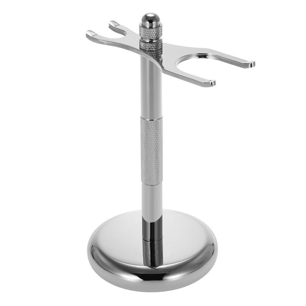 15cm Shaving Brush Stand Silvery Razor Storage Bracket Practical Razor ...