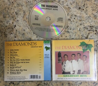 CD The Diamonds - Greatest Hits - Original Recording Evergreen 2691722 ...