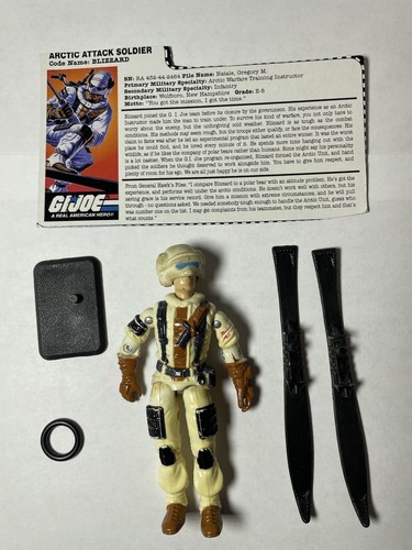 GI Joe Blizzard Arctic Attack Action Figure with Accessories Hasbro ...